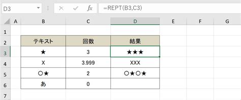 【エクセル】rept関数の使い方指定回数分、指定文字列を繰り返す Command Lab Tech