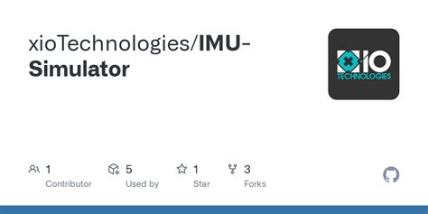 GitHub XioTechnologies IMU Simulator