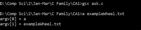 Parsing C Assigning Value Of Argv To A Variable Stack Overflow