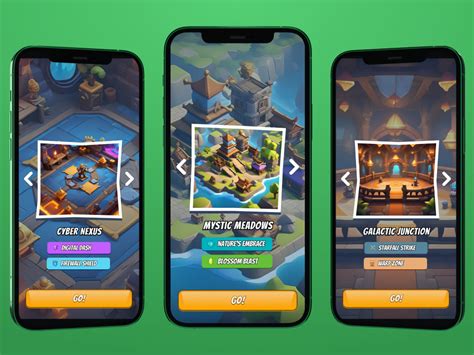 a creative 2d game graphics and ui with figma upwork
