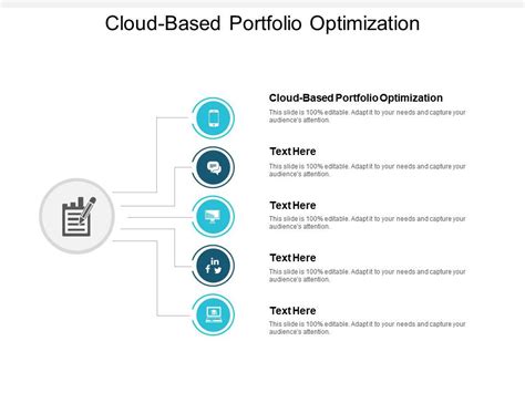 Cloud Based Portfolio Optimization Ppt Powerpoint Presentation File Graphics Example Cpb