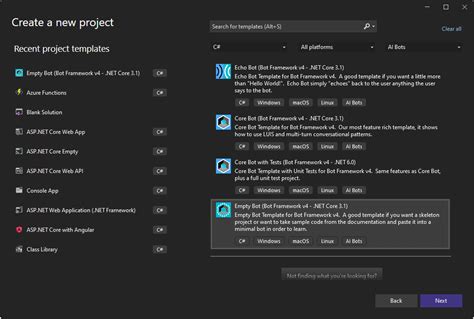 Building Your First Bot Powered Adaptive Card Extension With Net Microsoft Learn