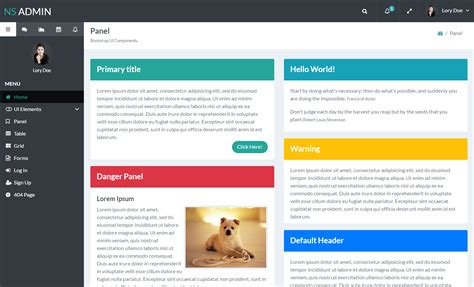 Github Nitsan Technologies Ns Bootstrap Adminpanel Ns Bootsrap Admin Template Isbased On