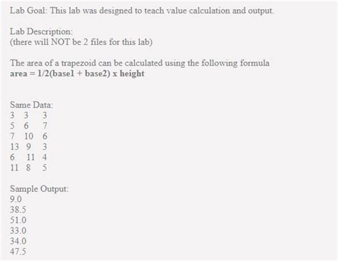 Solved Lab Goal This Lab Was Designed To Teach Value
