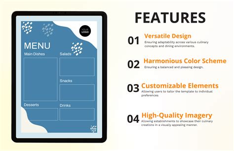 Menu Card Template In Word Download Template Net
