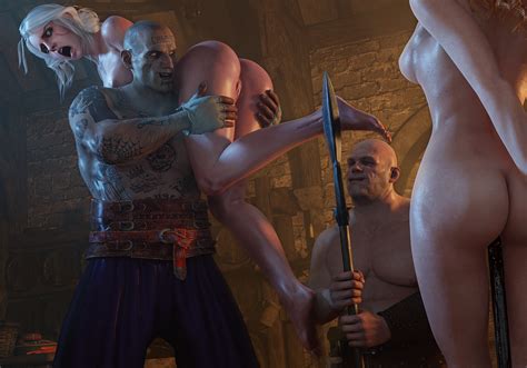 Rule 34 2girls 3d 3d Artwork Ass Blender Blender Software Breasts Captured Ciri Female