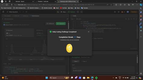 Completed Day 21 Of Dailycodingchallenge With Leetcode Ankush Pundir Posted On The Topic