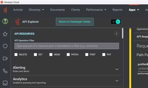 New Feature Api Explorer Standalone Announcements Genesys Cloud Developer Forum
