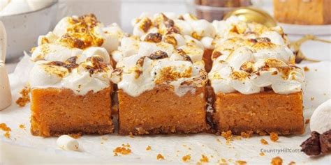 Sweet Potato Pie Bars
