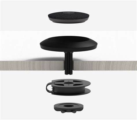 Logitech Table Mount Kit For Rally Mic Pod 952 000002 Elive Nz