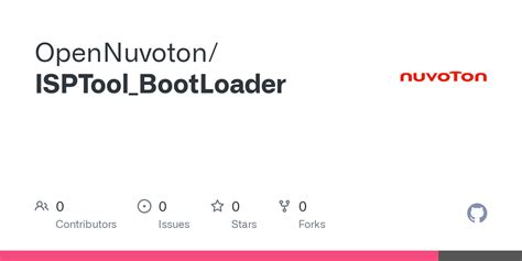 GitHub OpenNuvoton ISPTool BootLoader