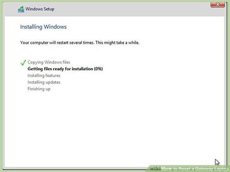 How To Reset A Gateway Laptop With Pictures WikiHow