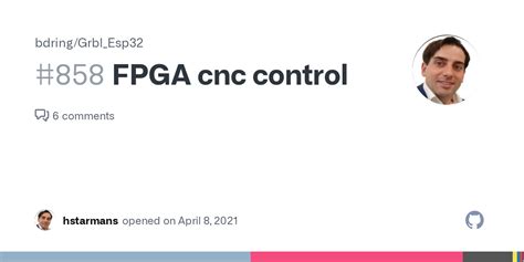Fpga Cnc Control · Issue 858 · Bdringgrblesp32 · Github