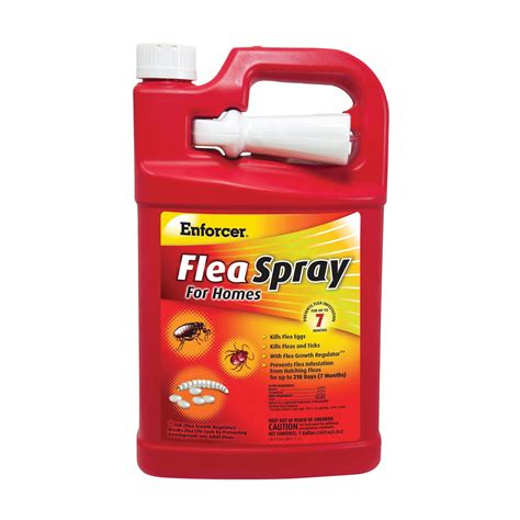 Enforcer Efsh128 Tick And Flea Killer Liquid Spray Application 128