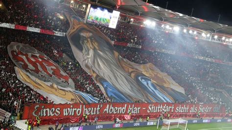 Vfb Stuttgart Gegen Psg Vfb Fans Zeigen Große Druiden Choreografie