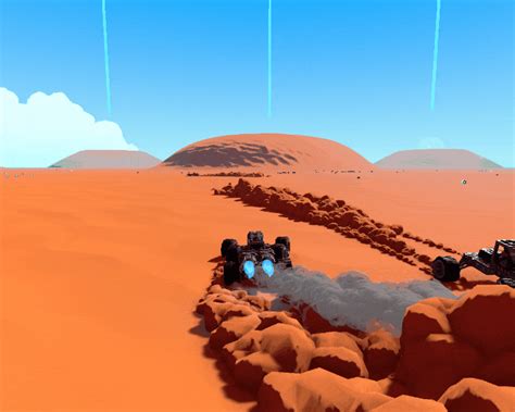 Implemented Some New Dust Trails For Our Game Unity3d