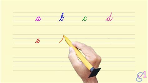 Cursive Abcd [ Small ] Youtube