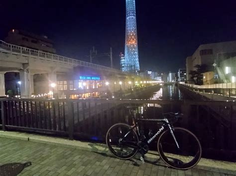 有明都内ナイトライド 東京タワースカイツリー編 BIANCHI STORE