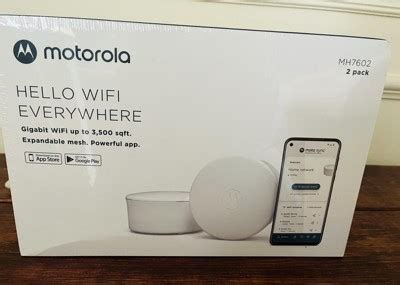 Motorola Wifi 6 Mesh System 1 8 Gbps Plus Intelligent Mesh System 2pk Target