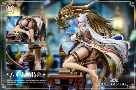 Dragon Studio Genshin Impact Ningguang Scale Resin Statue Kiss Anime