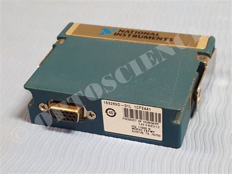 National Instruments Ni 9220 Cdaq Analog Input Module D Sub Ebay