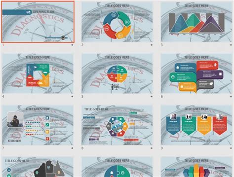 Diagnostics PPT Free PowerPoint Templates By SageFox Powerpoint Templates Powerpoint
