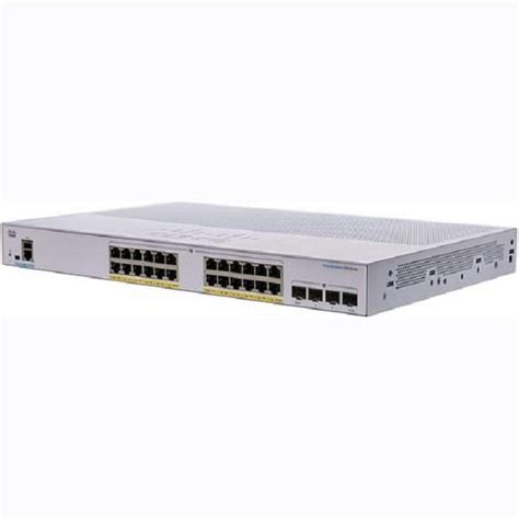 Cisco Business CBS350 24S 4G Ethernet Switch 2 Ports Manageable 3 Layer Supported