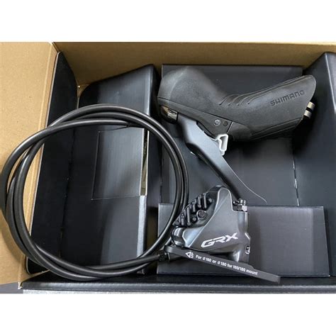 『時尚單車』[現貨] Shimano Grx St Rx810 左 前碟煞組 卡鉗 樹脂 蝦皮購物
