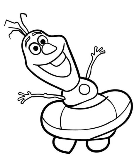 Fișe De Colorat Cu Adorabilul Olaf Imagini De Colorat Gratuite