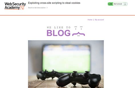 Portswigger Web Security Academy Lab Exploiting Cross Site Scripting