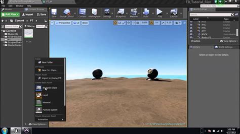 ptv unreal engine 4 particle systems tutorial 3 simple