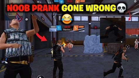 FREE FIRE NOOB PRANK GONE WRONG YouTube