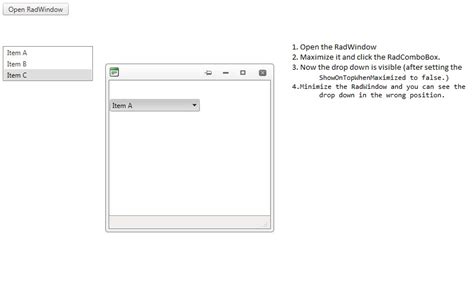 Issue With The Drop Down Element Position Of Radcombobox Inside Radwindow In Ui For Aspnet