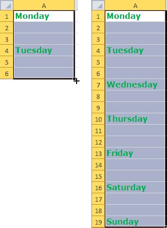 How To Autofill A Linear Series In Excel Keynote Support