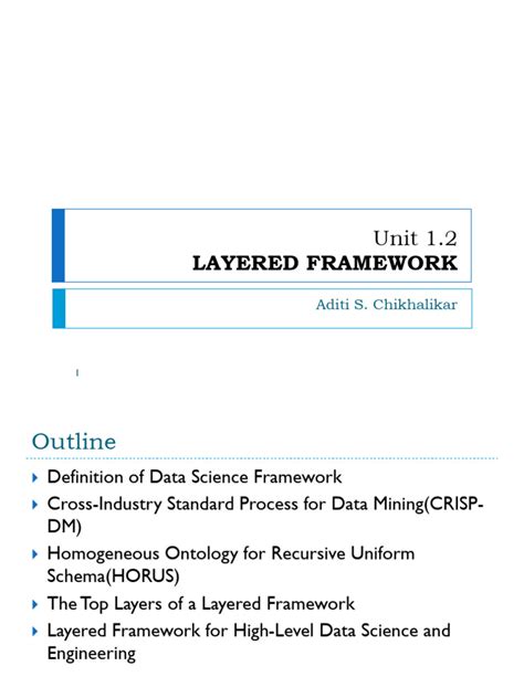 Unit 12 Layered Framework Pdf Data Analysis Expert