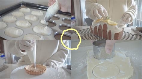 🥐하루종일 집에서 디저트 만드는 브이로그 Vlog Youtube