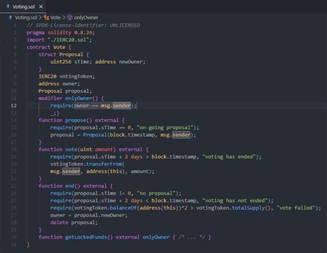 how a voting contract works with struct proposal muhammad ubaid posted on the topic linkedin