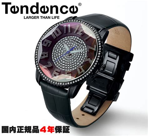 【楽天市場】テンデンス Tendence 腕時計 3dダイヤモンドカットを施した美しく輝く トゥインクルコレクション ブラック 300本限定