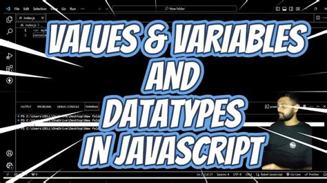 Kishan Singh On Linkedin Javascript Values Variables And Data Types Ep 02 Beginners To