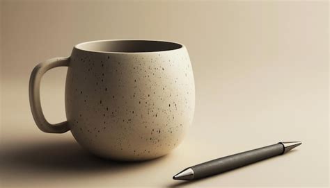detailing everyday objects in minimalistic solitude premium ai