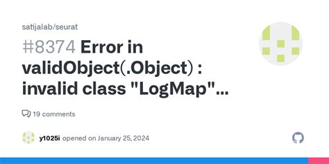 Error In Validobjectobject Invalid Class Logmap Object Duplicate Rownames Not Allowed