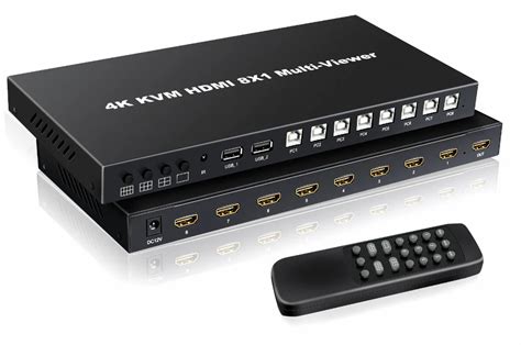 4k Kvm Hdmi 8x1 Multiviewer At ₹ 11000 Piece Active Hdmi Splitter In New Delhi Id 2854535141133