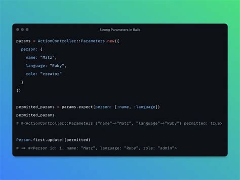 Why You Need Strong Parameters In Rails