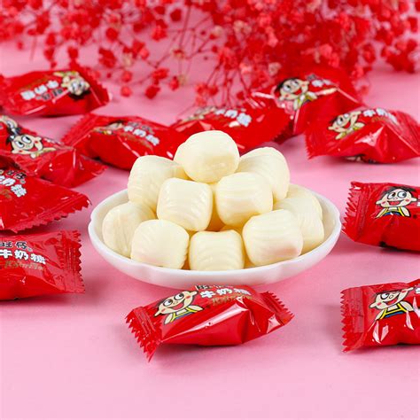 旺仔牛奶糖软糖订婚结婚喜糖婚糖满月伴手礼儿童零食糖果散装混合 虎窝淘