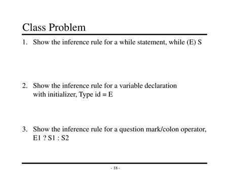 Ppt Semantic Analysis Iii Static Semantics Powerpoint Presentation