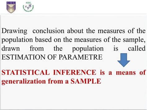 Ppt For 11 Introduction To Statistical Inference Ppt