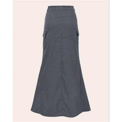 กระโปรงยาวหางปลาแฟชั่นทรงสวย Shopee Thailand