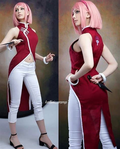 Stunning Sakura Haruno Cosplay