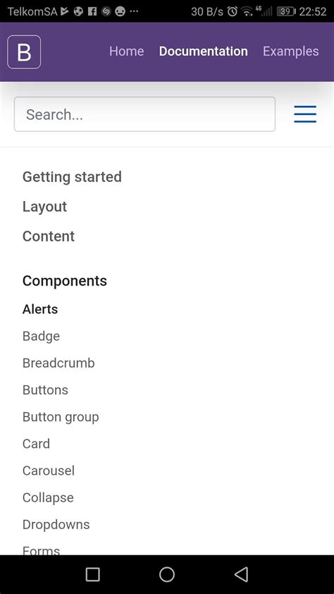 Bootstrap 4 Apk สำหรับ Android ดาวน์โหลด