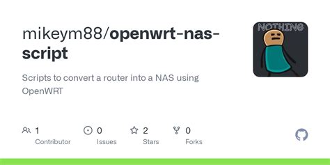 github mikeym88 openwrt nas script scripts to convert a router into
